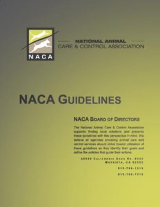 NACA_Guidelines | National Animal Care & Control Association