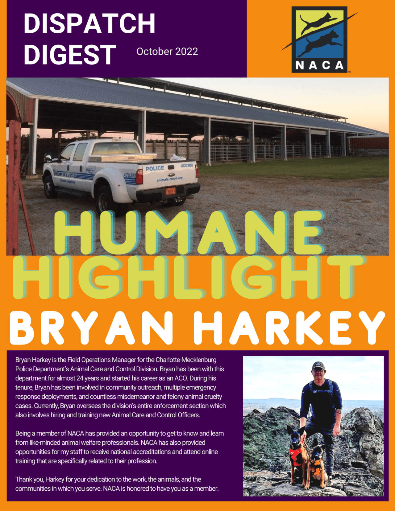 October 2022 Dispatch Digest – Online | National Animal Care & Control Association