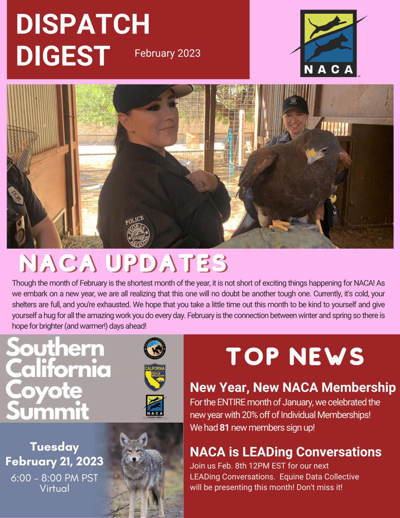 February 2023 Dispatch Digest - National Animal Care & Control Association