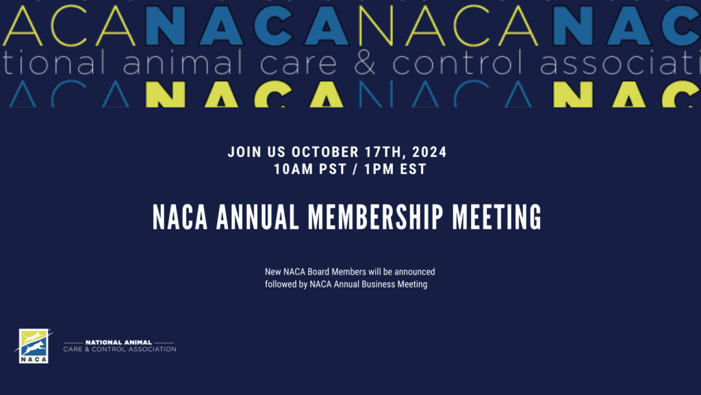 NACA Elections | National Animal Care & Control Association